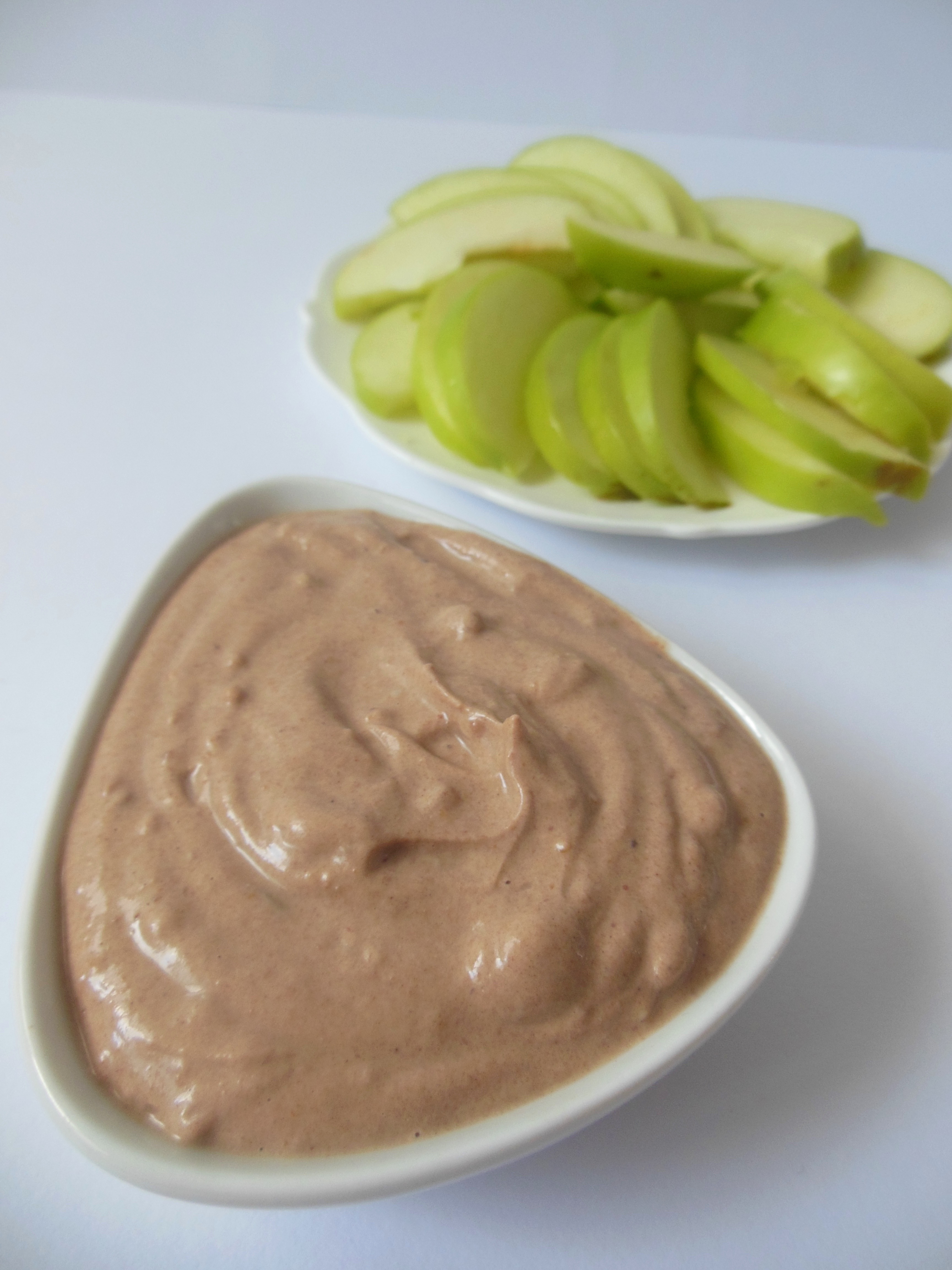 Yoghurt pindakaas dip