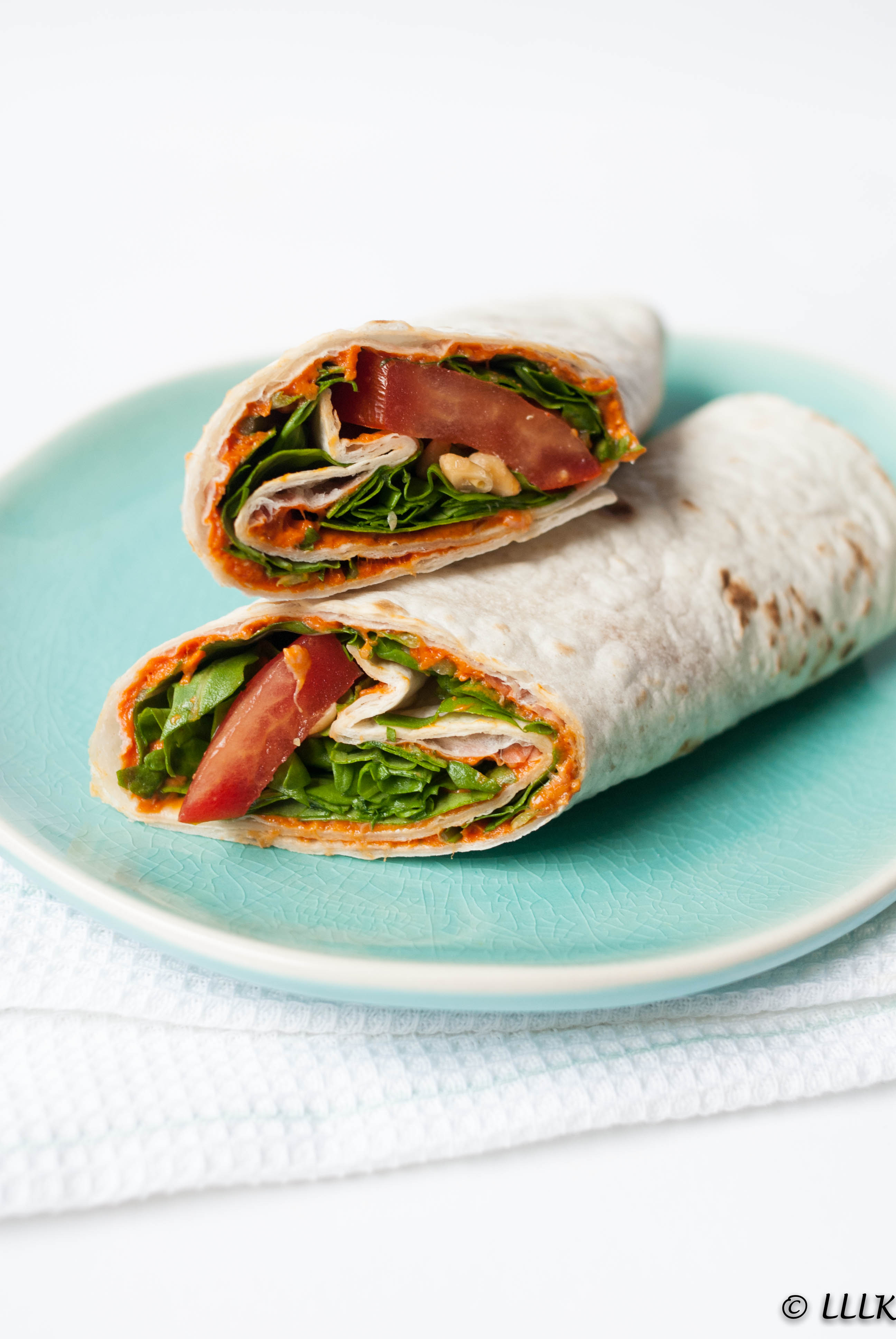 Wraps met filet american en rucola